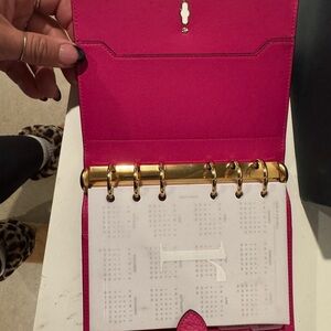 Mulberry | Office | Mulberry Postmans Lock A6 Pink Leather Planner ...